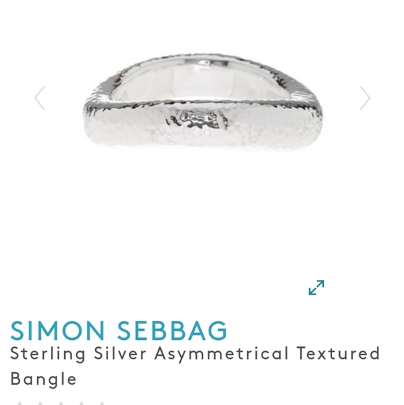 Simon Sebbag | Jewelry | Simon Sebbag Sterling Hammered Wavy Bracelet ...